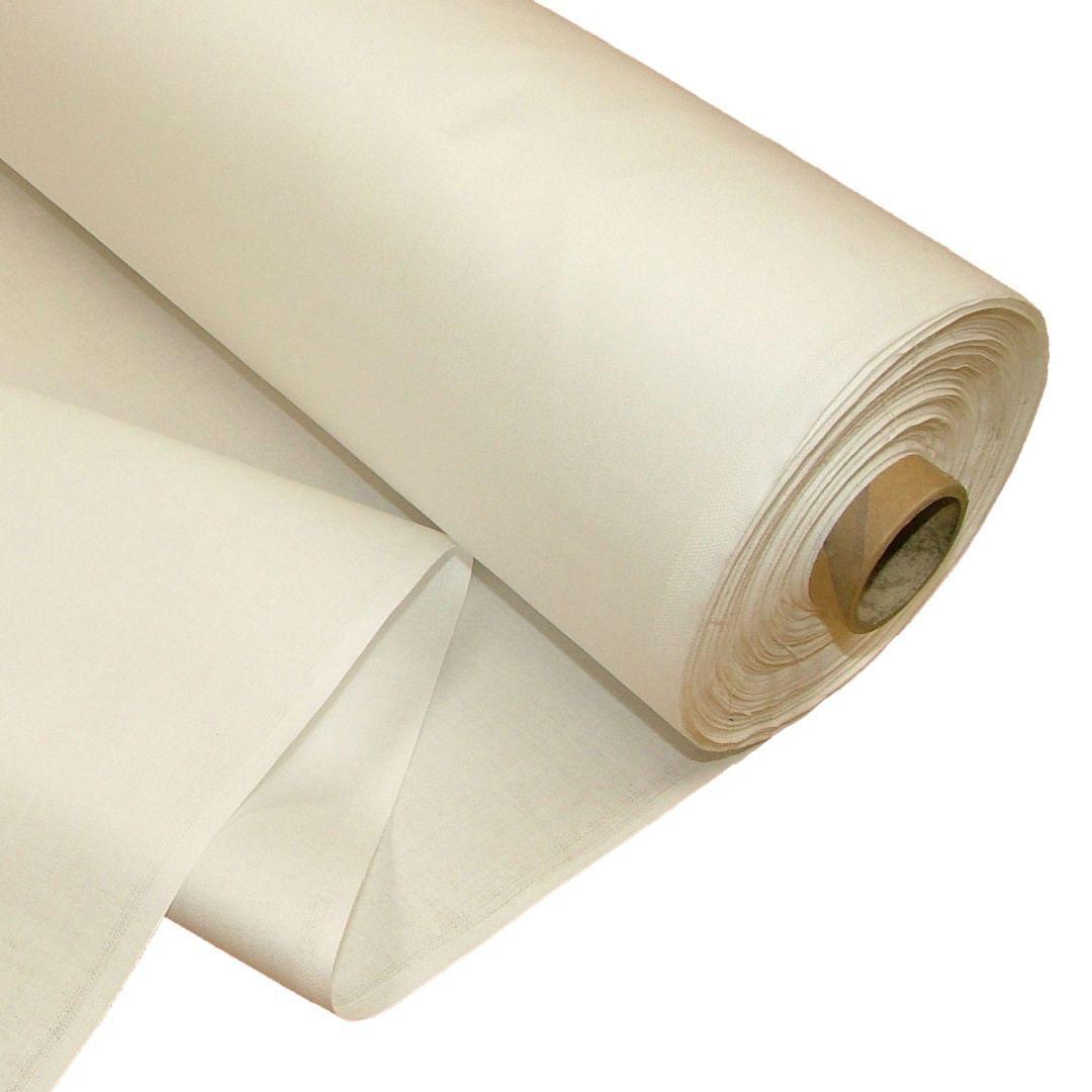 Ivory Poly Cotton Curtain Lining - Handmade Lampshade by Blue Crocus ...